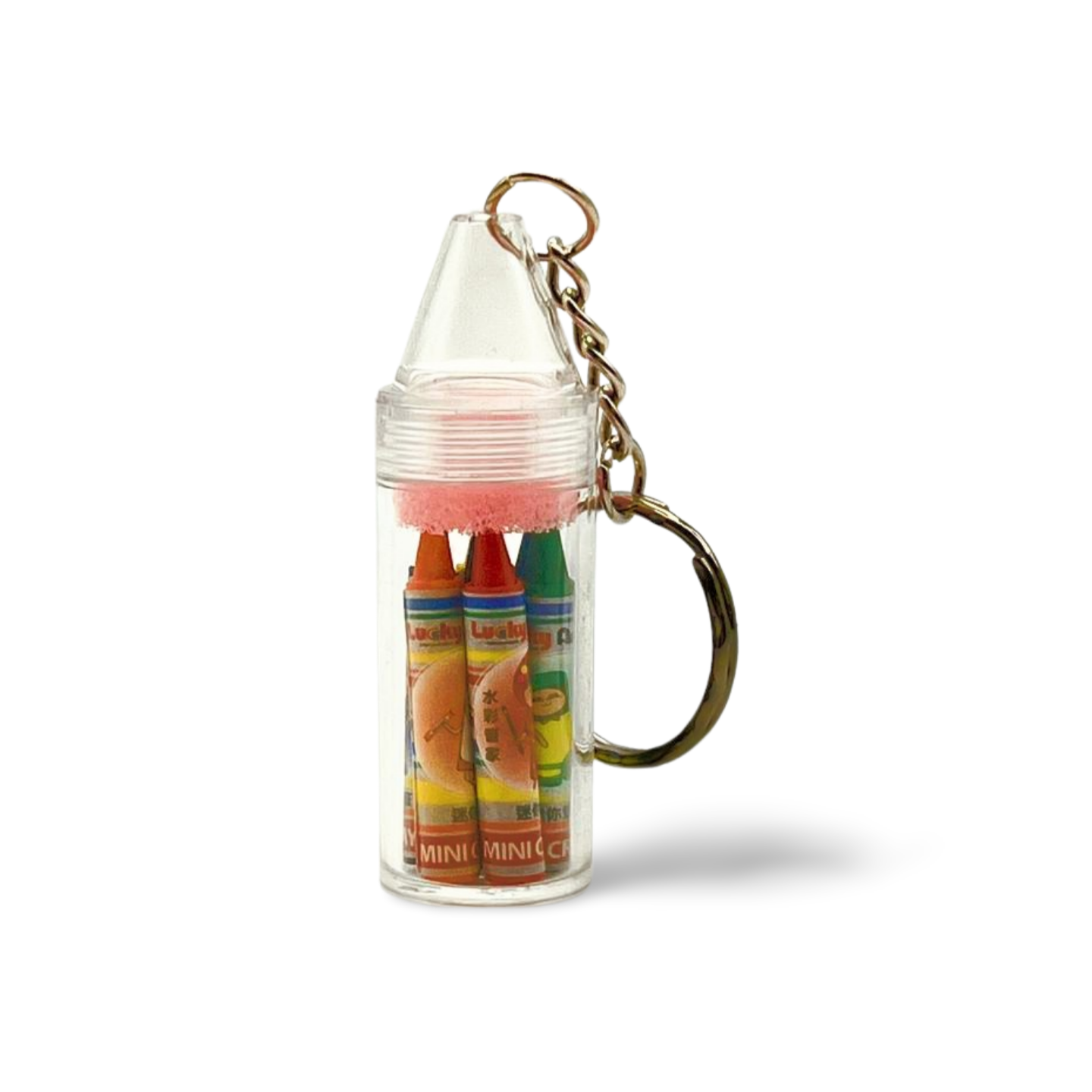 Mini Crayon Key Chain-World's Smallest Crayon Set