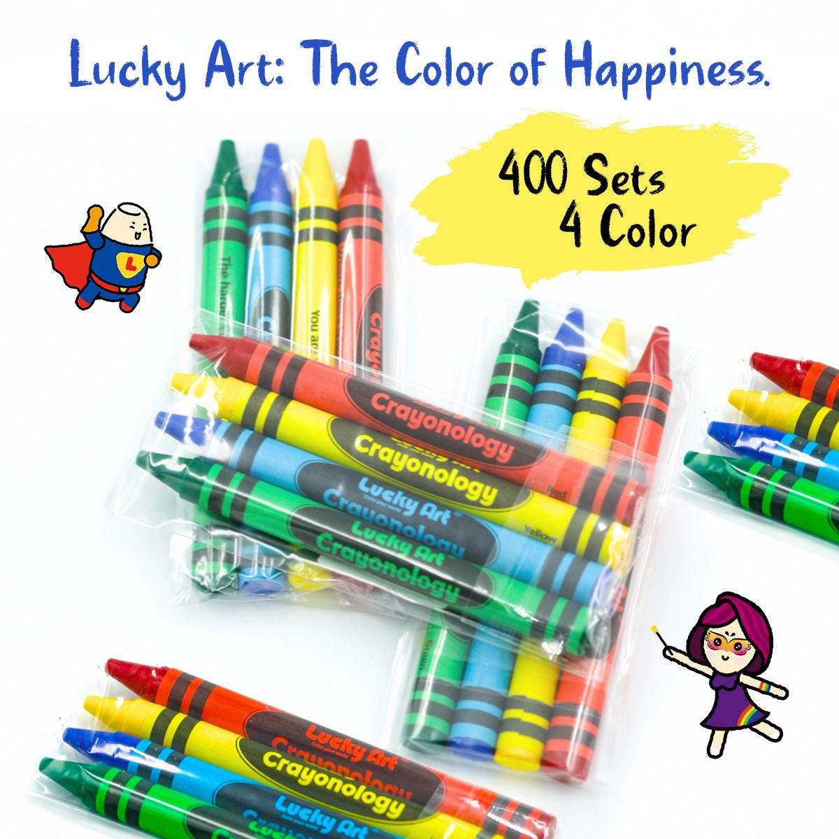 4 Color Crayons 20 Sets4 Color Crayons 20 Sets4 Color Crayon